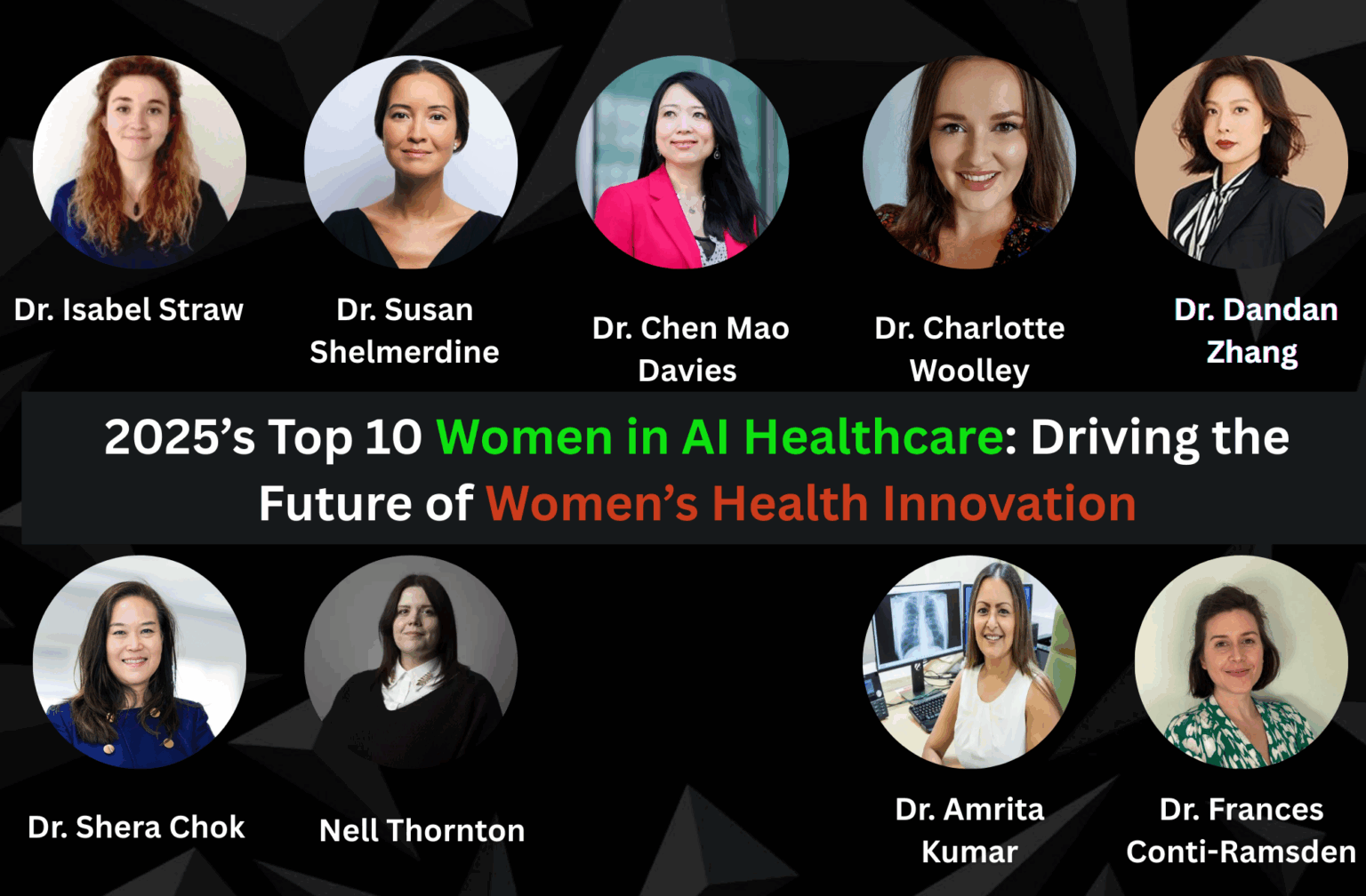 2025’s Top 10 Women in AI Healthcare: Driving the Future of Women’s ...
